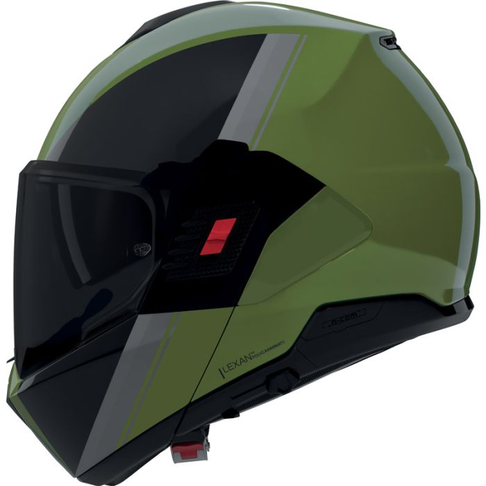 Nolan N120-1 - Vern Speciale Green/Black/Grey 354 with FREE UK Delivery ...