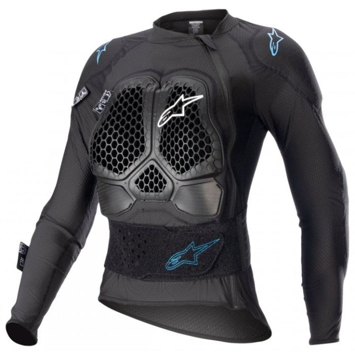 Alpinestars Stella Bionic Action V2 Protection Jacket - Black/Cyan With ...