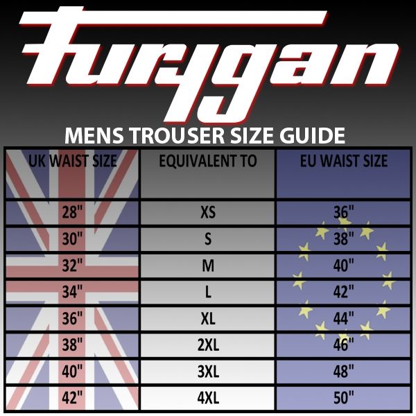 Furygan Apalaches Textile Trousers - Black with FREE UK Delivery
