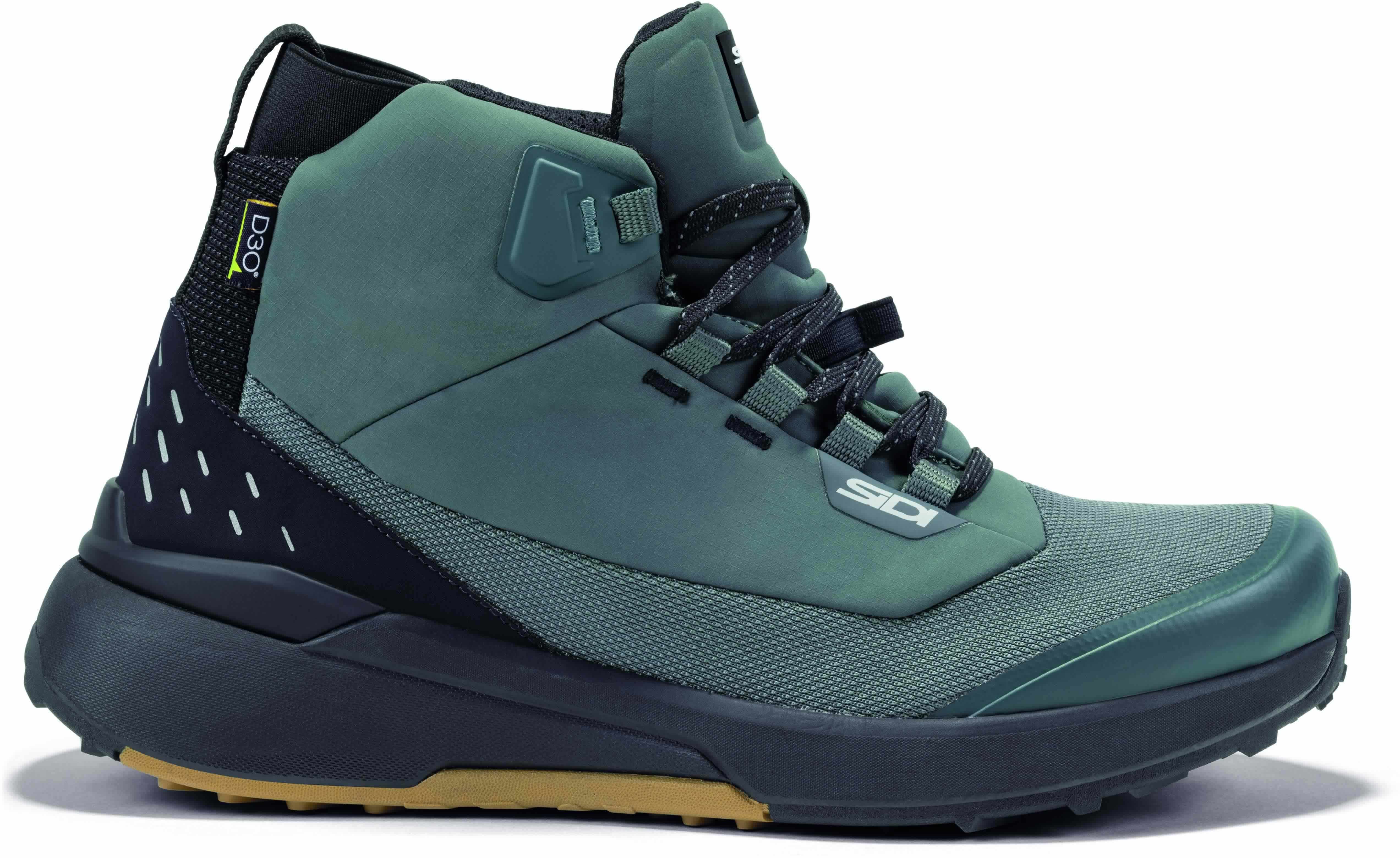 Sidi Nucleus GTX Shoes - Ivy/Black With Reward Points and Free UK Delivery