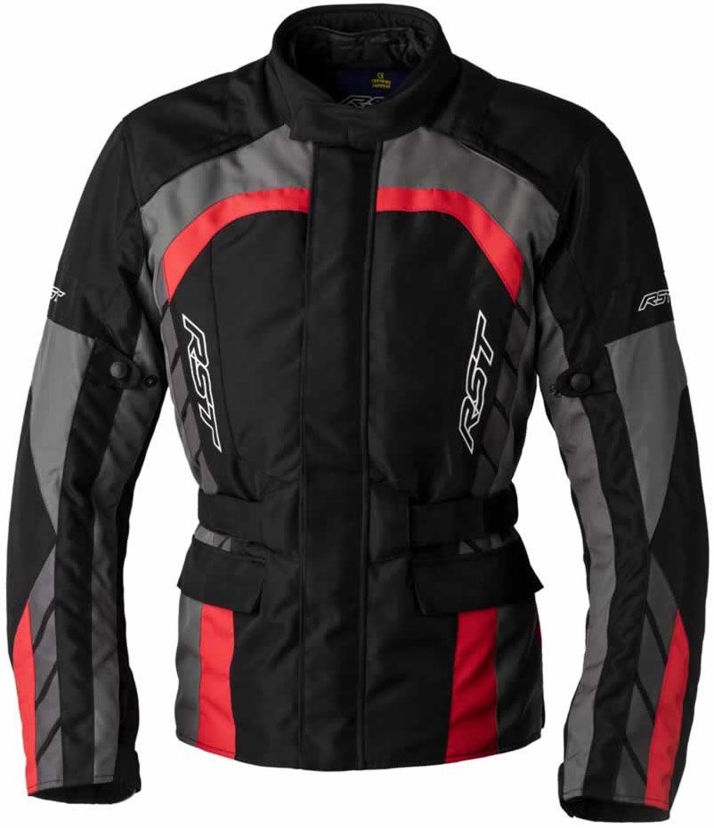 RST Alpha 5 CE Textile Jacket - Black/Red With Reward Points and Free ...