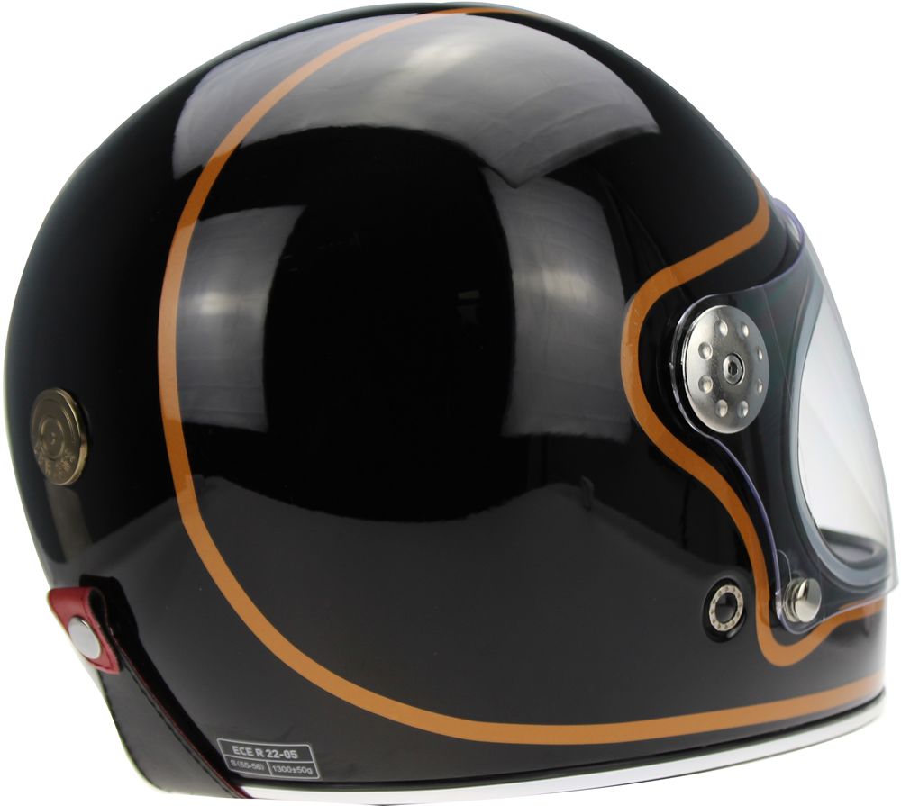 Viper F656 Vintage - Black/Copper with FREE UK Delivery from Helmet City