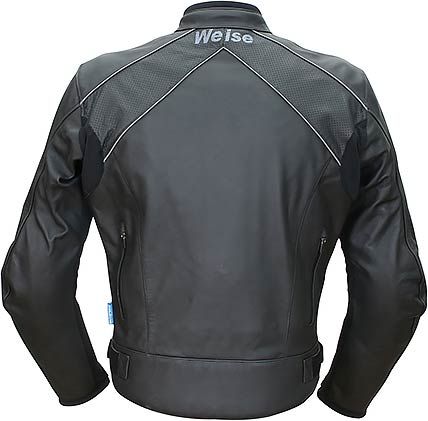 Weise Hydra Leather Jacket - Black With Reward Points and Free UK Delivery