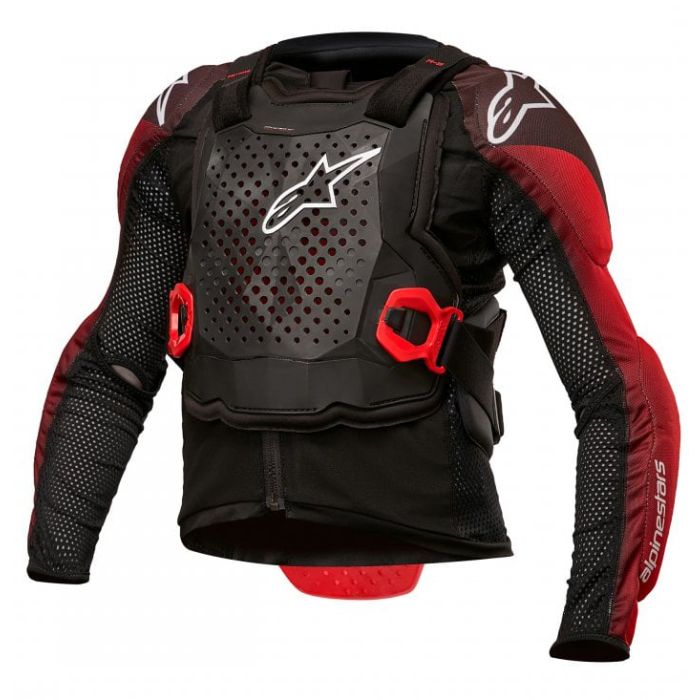 Alpinestars Youth Bionic Tech Protection Jacket - Black/White/Red With ...