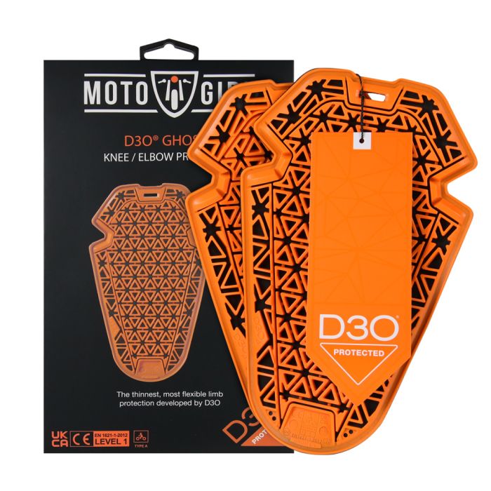MotoGirl D3O Ghost Knee/Elbow Protector Level 1 With Reward Points and ...