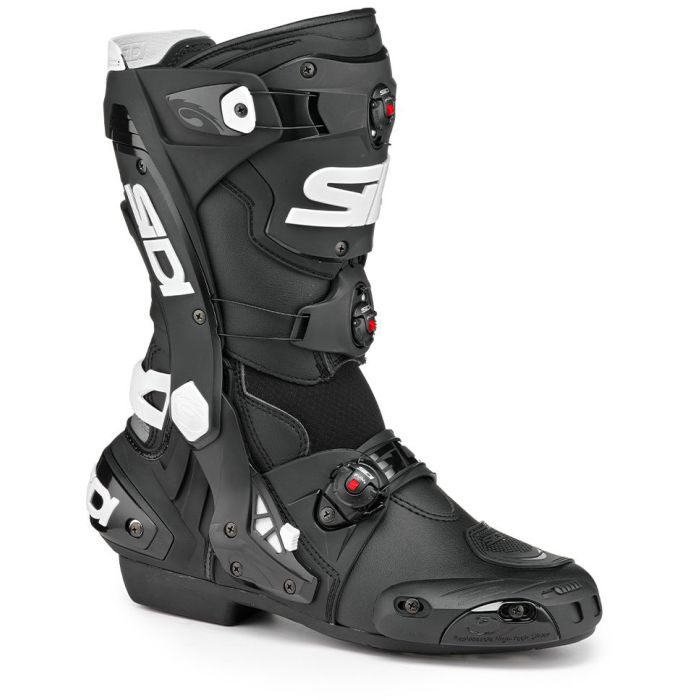Sidi Rex Boots - Black/White With Reward Points and Free UK Delivery